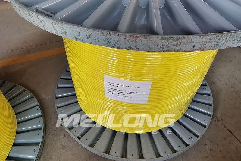 China Rilsan PA 11 Encapsulated SAF 2507 Chemical Injection Line ...