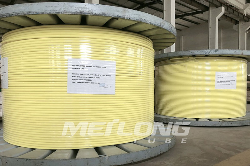 China PVDF Encapsulated N08825 Chemical Injection Line Tube factory and ...