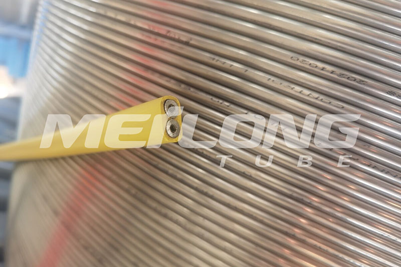 China PVDF Encapsulated SAF 2507 Hydraulic Control Line Flatpack ...