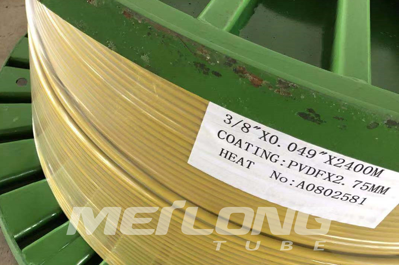 China Santoprene TPV Encapsulated 316L Chemical Injection Line Tube ...